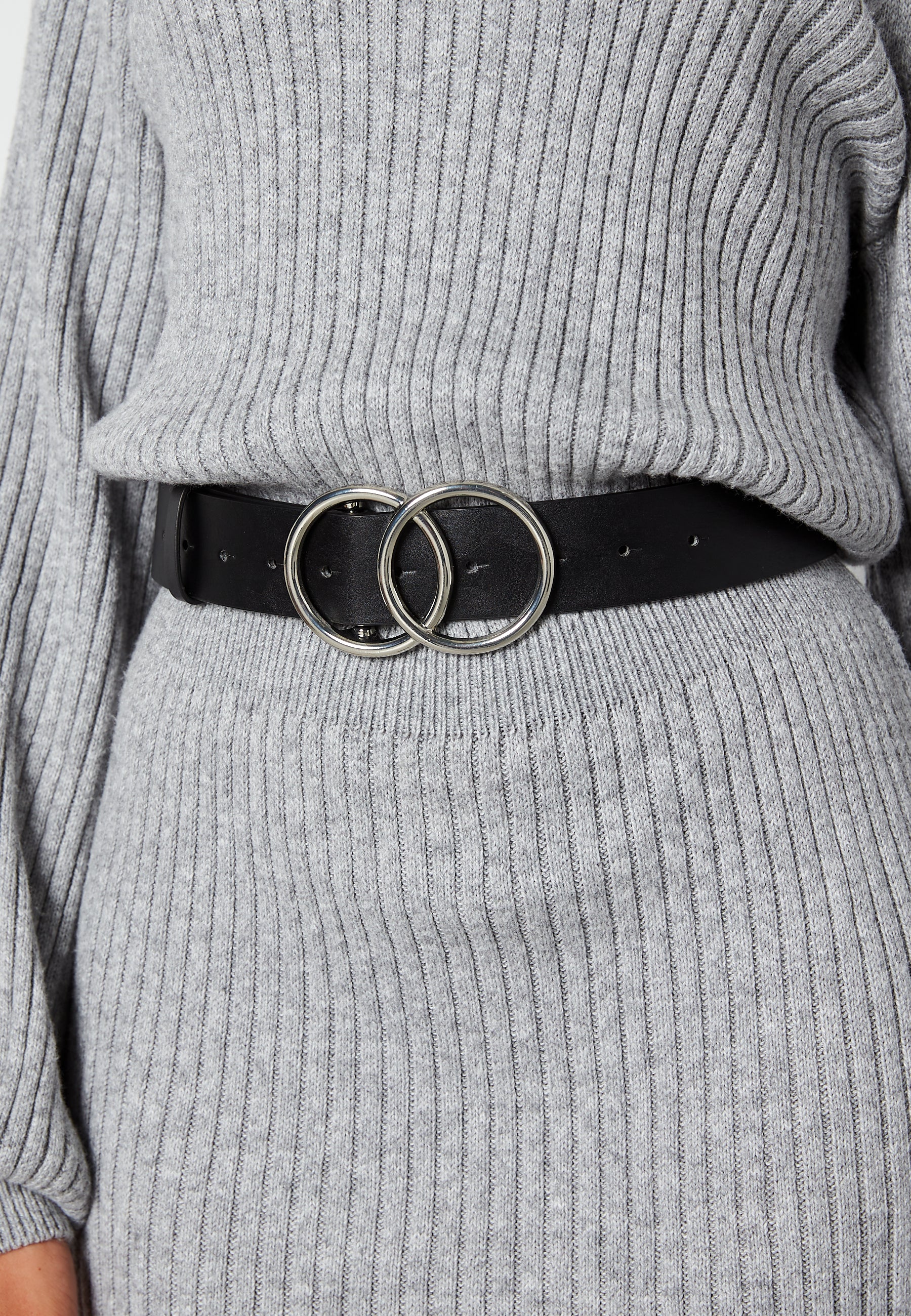 Bubbleroom – Bree belt – Accessories – Black / Silver