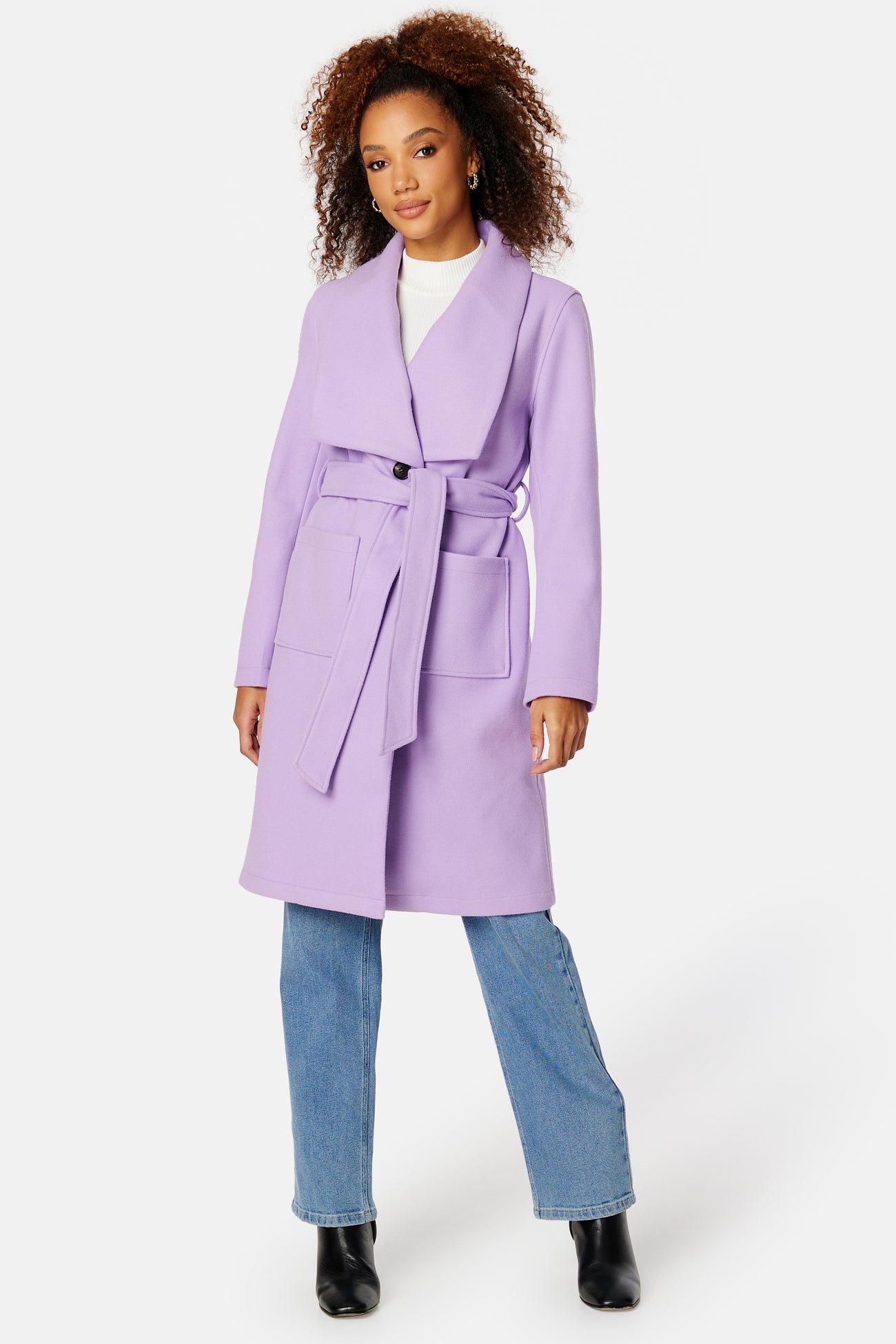 Bubbleroom – Carlena Coat – campaign-outlet – Purple / Pink