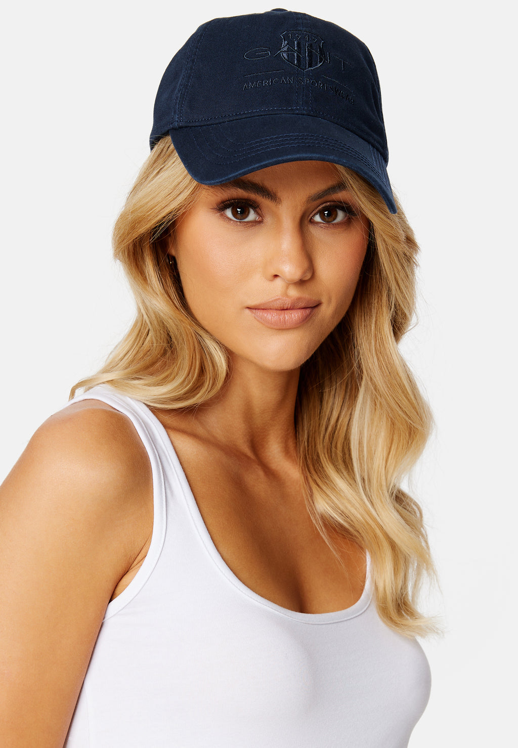 Gant – Tonal Archive Shield Cap – Accessories – Blue