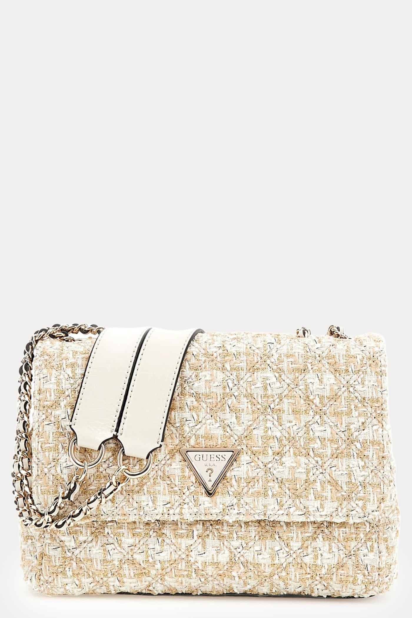 Guess – Giully 2 Comp Cnvrtble Flap – Accessories – Gold